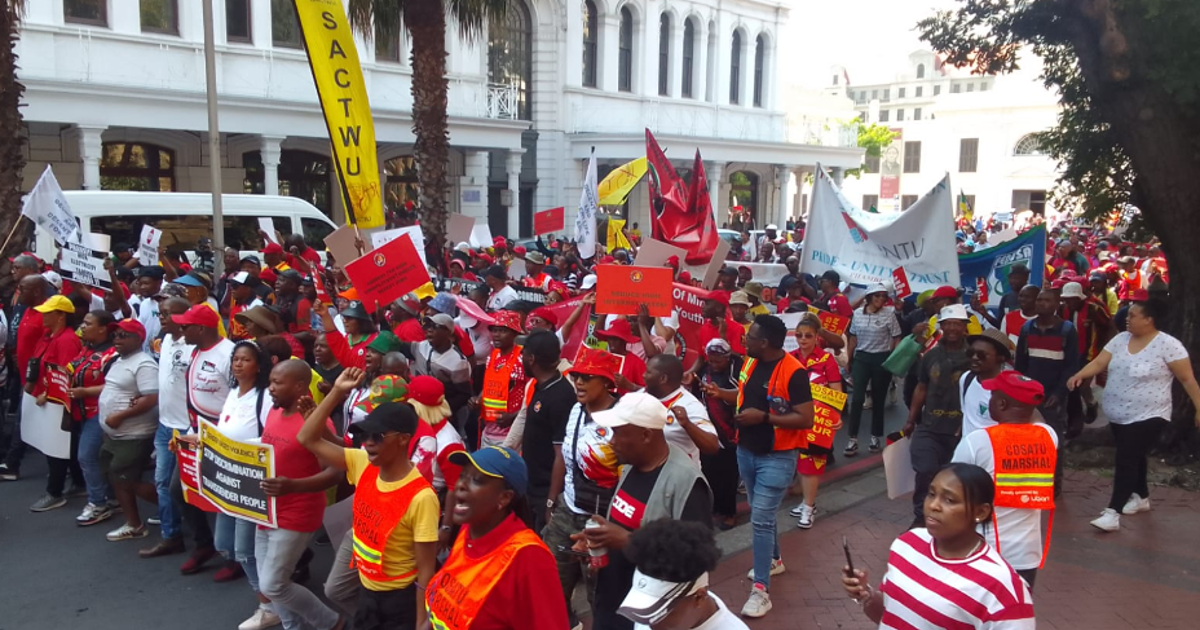 COSATU expects thousands of workers to show up for Cape Town march