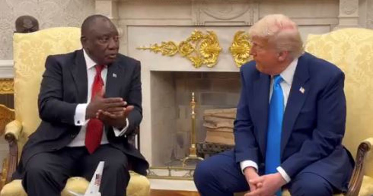 'Extraordinary' White House meeting: Ramaphosa holds his own as Donald ...