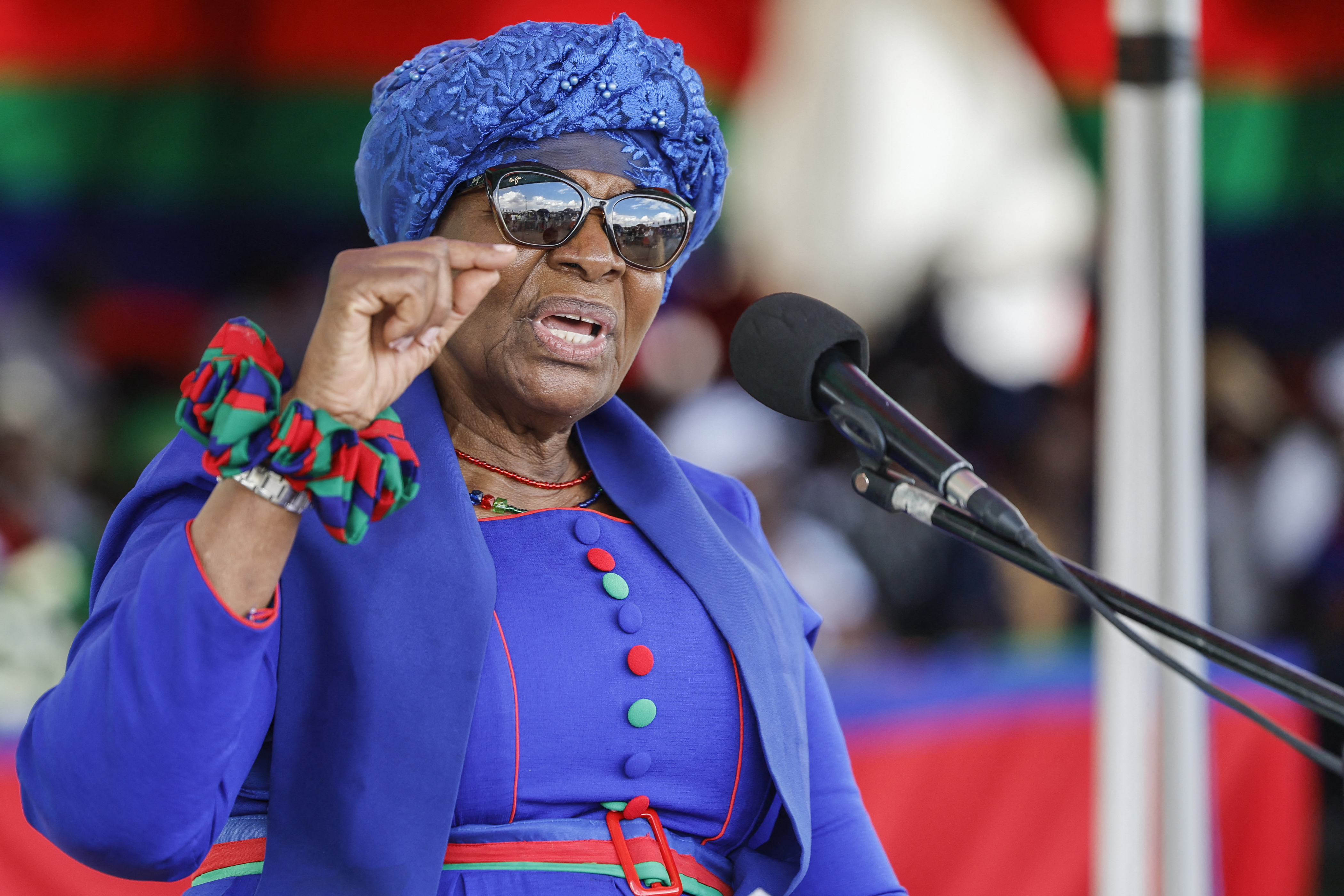 Namibia inaugurates its first woman president