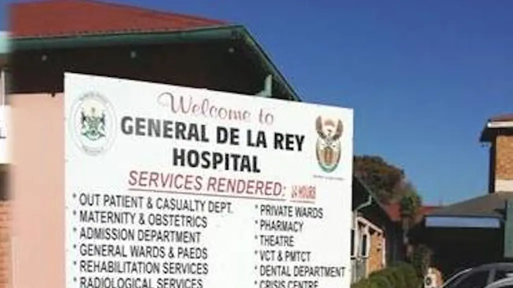 General De La Rey Hospital remains closed after being flooded