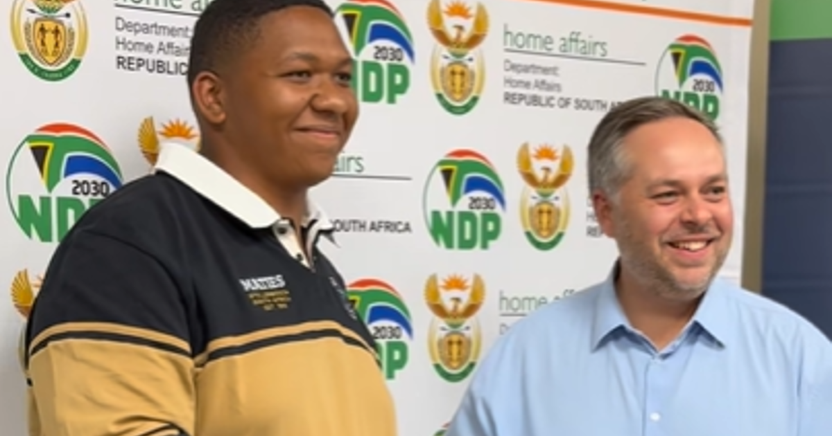 'Historic victory': Minister hands over first smart ID with traditional ...