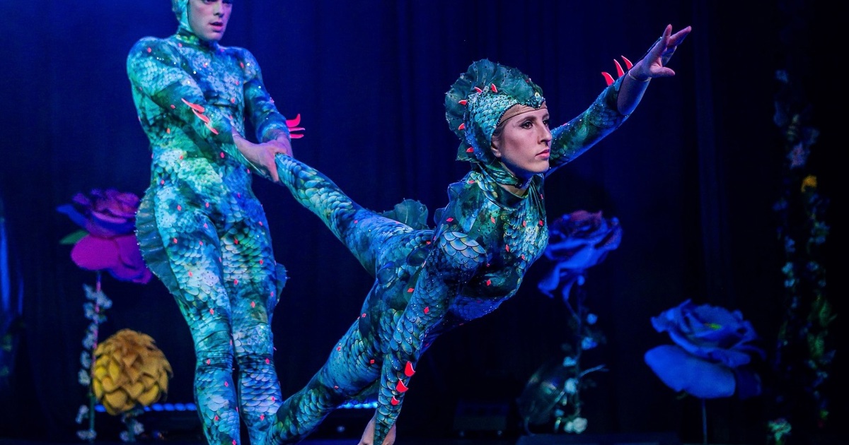 Majestic costumes, magical aerial acts: The Cirk's 'Worlds Away ...