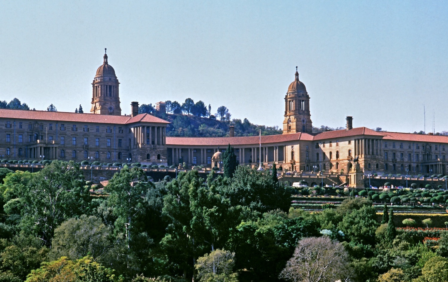 Activist protesting at Union Buildings against proposals to criminalise ...
