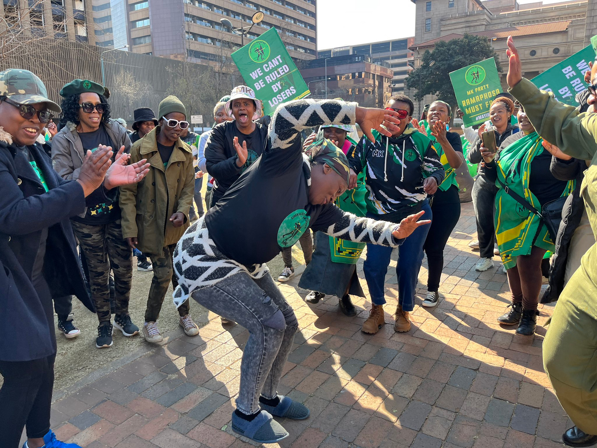 Some supporters say they don't mind Zuma having MK and ANC membership