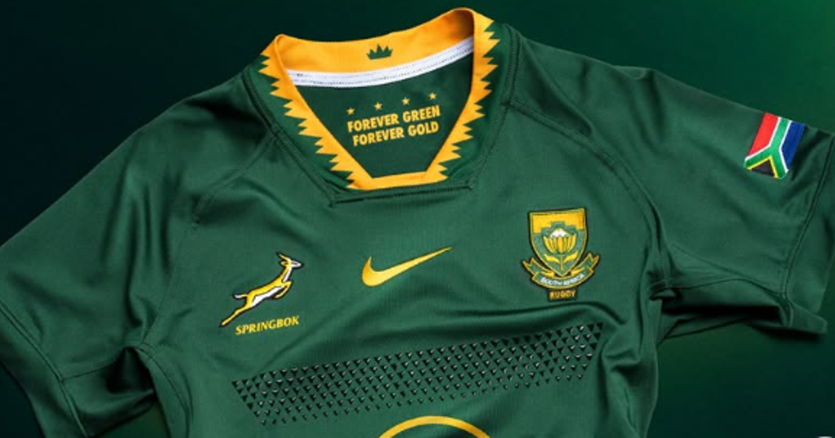 Springboks unveil new kit and 30th anniversary heritage jersey ...