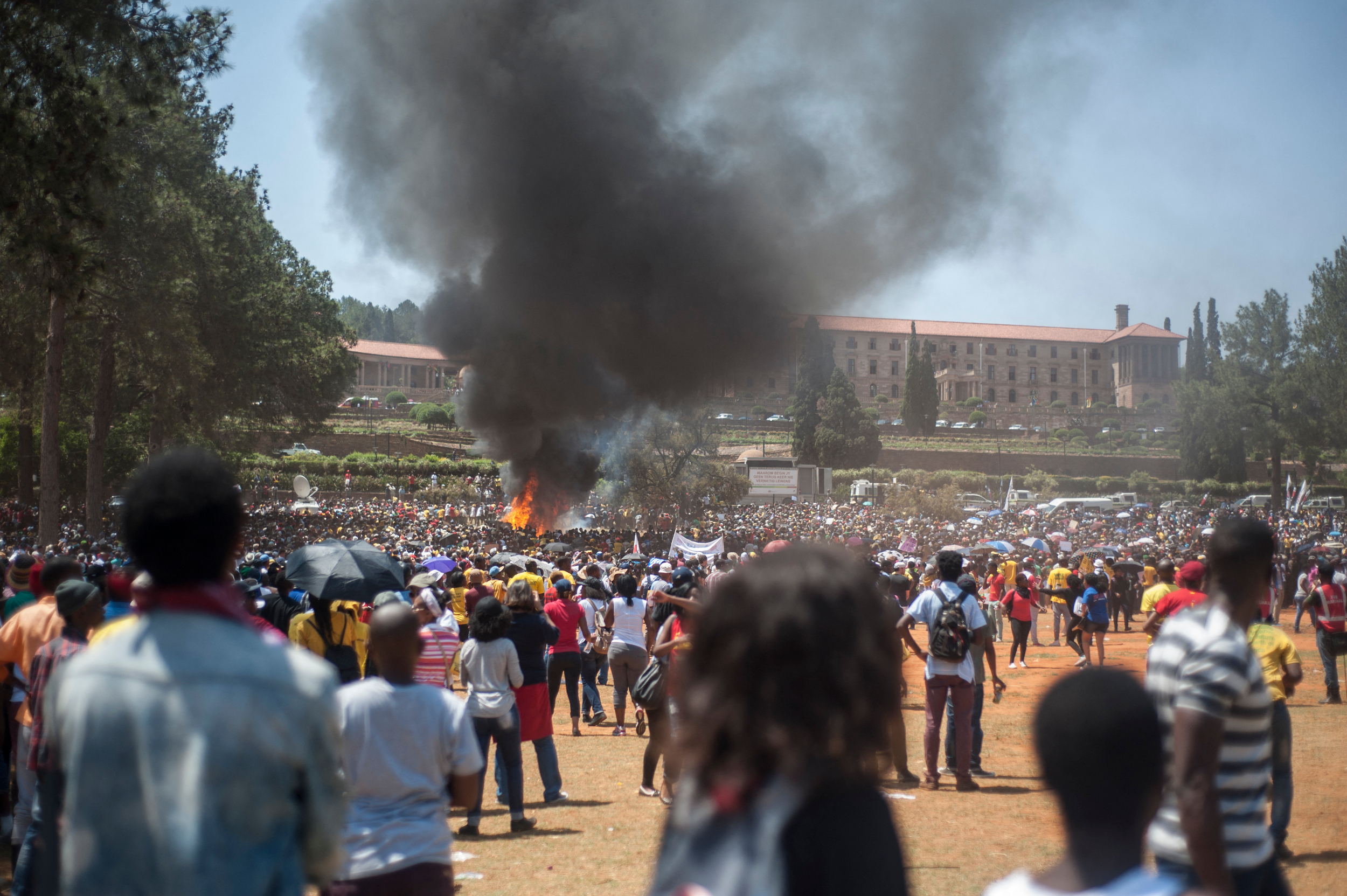Fees Must Fall participants recall how peaceful protest at Union ...