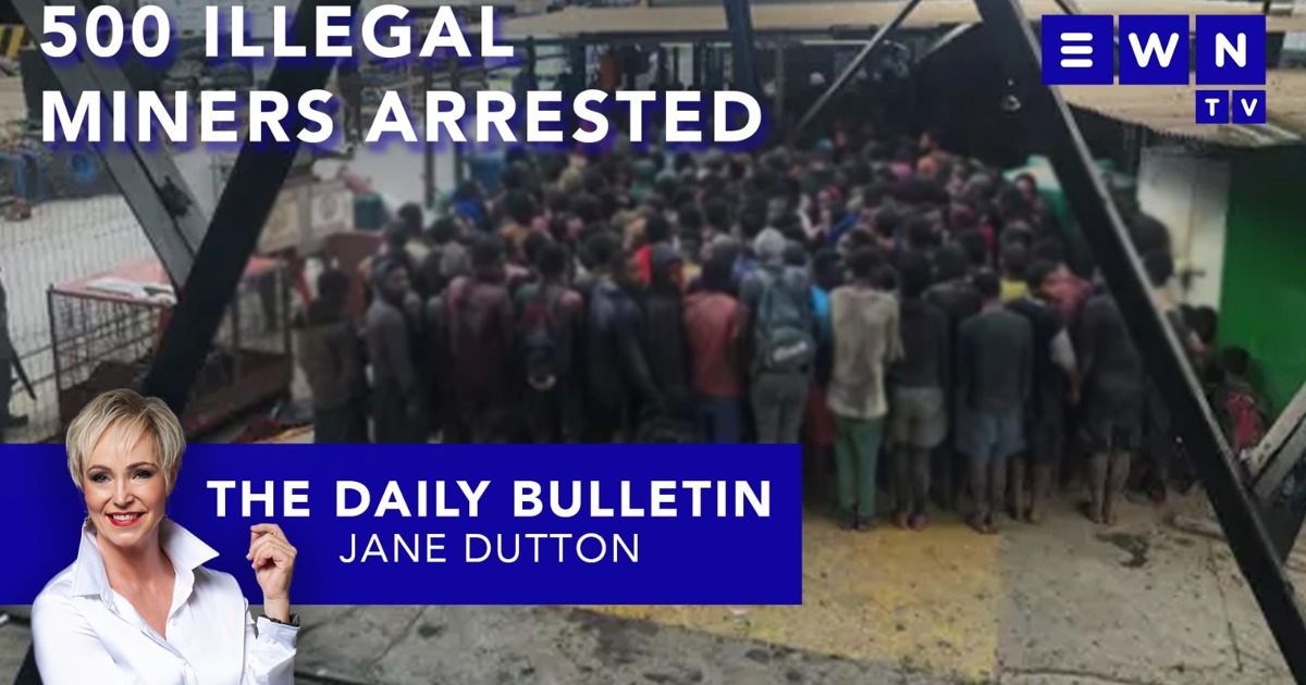 The day that was: 500 Zama Zamas in court, Police ‘corruption’ in Wainstein case, Lesotho’s military