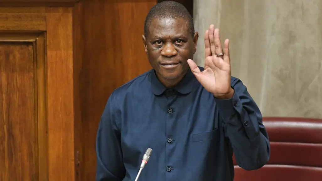 After collapsing during speech, Mashatile thanks South Africans for their support