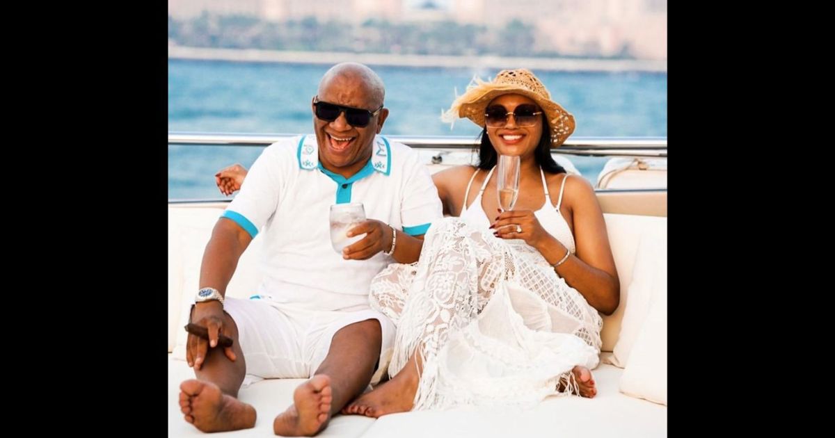 PICS: Lebo M pops the question!