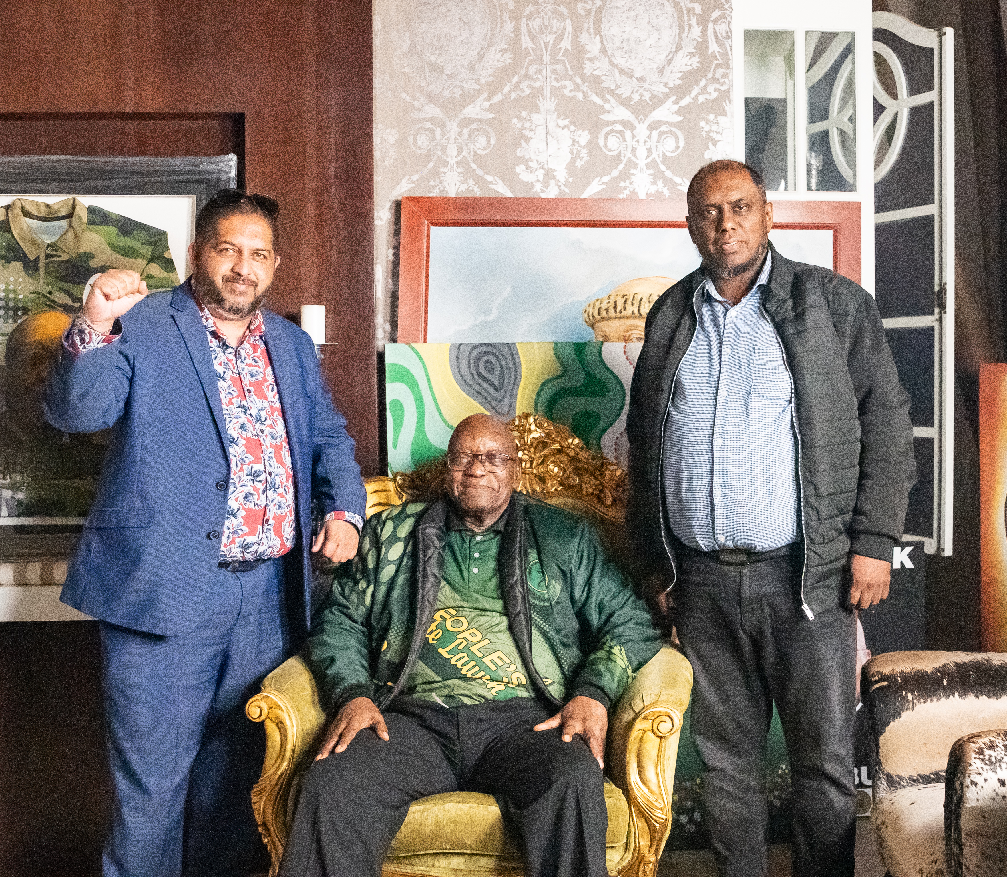 MK Party members hold minority representation talks with Zuma