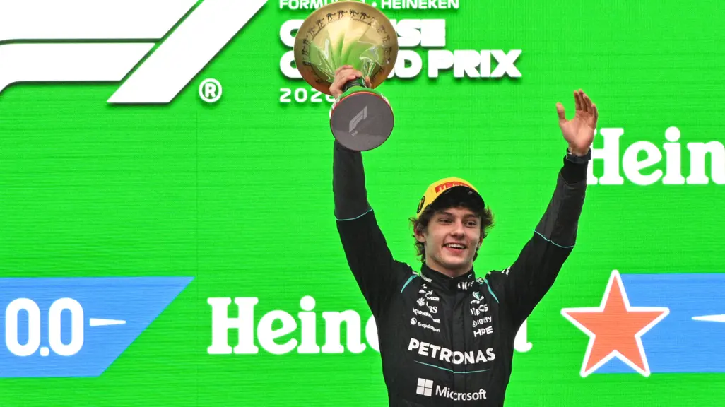 Mercedes teenager Kimi Antonelli wins first F1 race in China