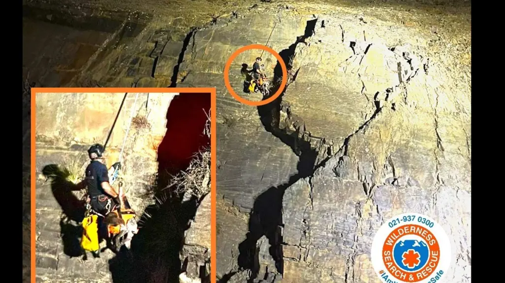 Midnight cliff rescue brings lost pup safely home Hillcrest Estate