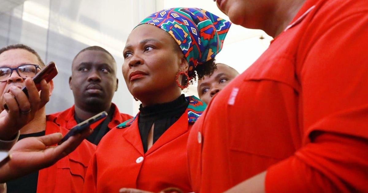 Mkhwebane denies MK is poaching members from EFF