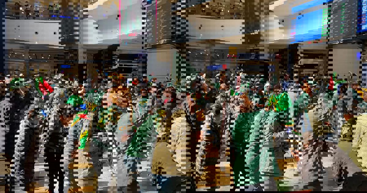 Victorious Junior Springbok team set to arrive in SA