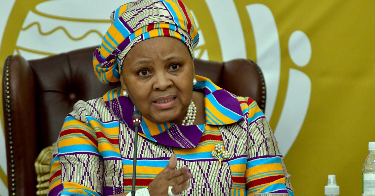 Mapisa-Nqakula says she's shocked by reports of handing herself over to ...