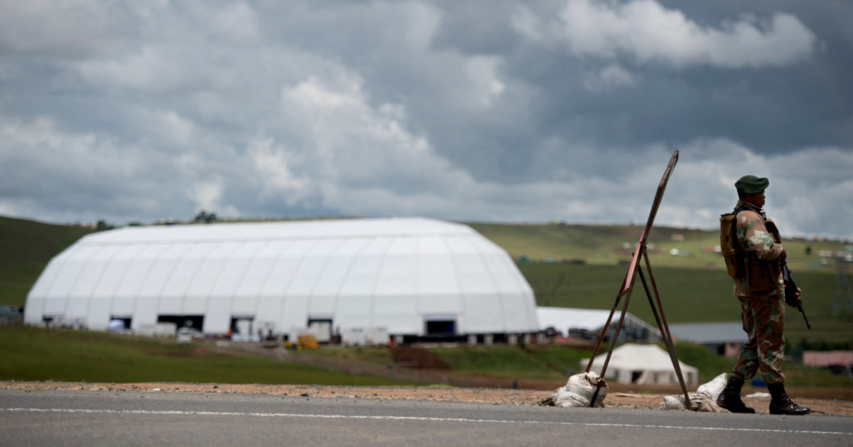 Parliament wants dome used at Madiba's funeral in Qunu as a makeshift ...