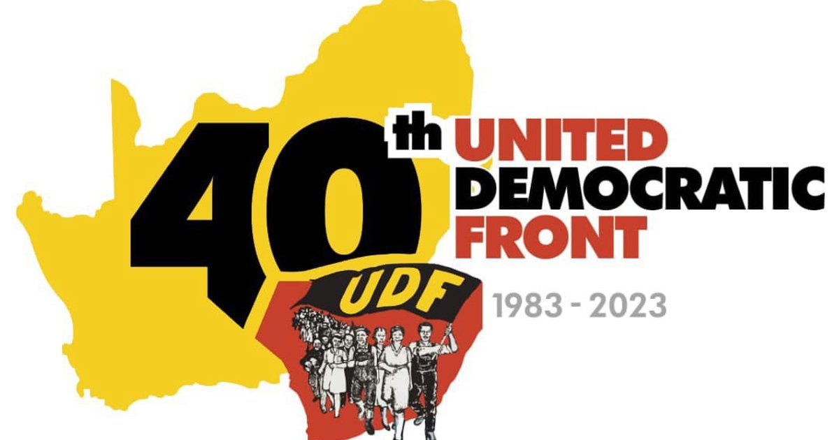 Revival of spirit of UDF would be good for SA, says ex-WC spokesperson ...