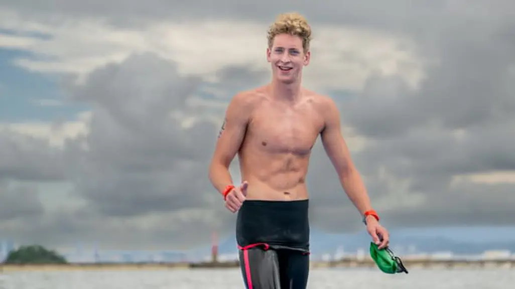 Matthew Caldwell steadily climbing elite men's ranks at aQuellé Midmar Mile