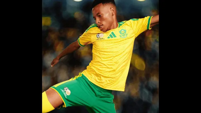 PICS: Bafana Bafana, Adidas unveil new kit ahead of 2026 FIFA World Cup
