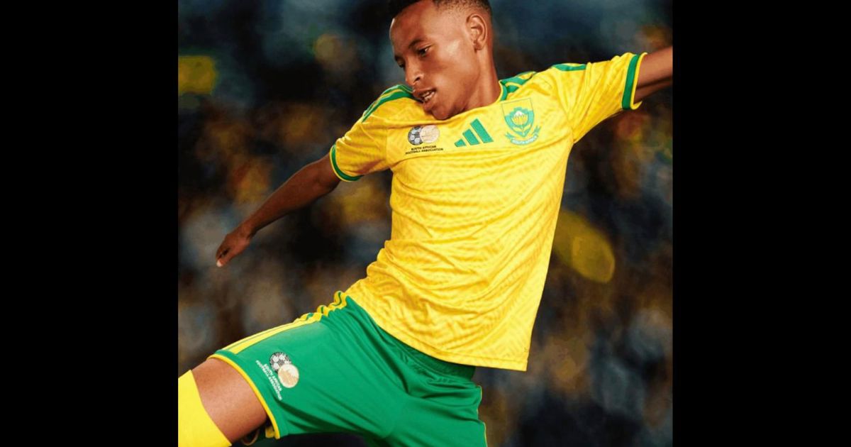 PICS: Bafana Bafana, Adidas unveil new kit ahead of 2026 FIFA World Cup