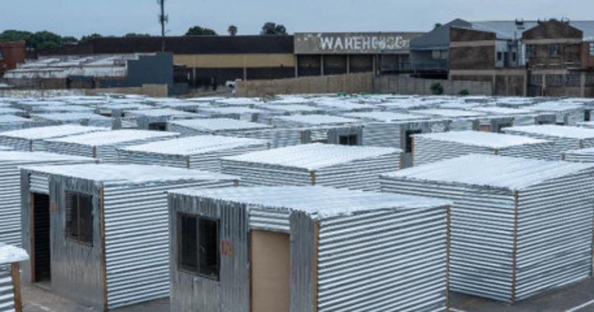 Claims that Denver hostel residents have invaded Marshalltown fire ...