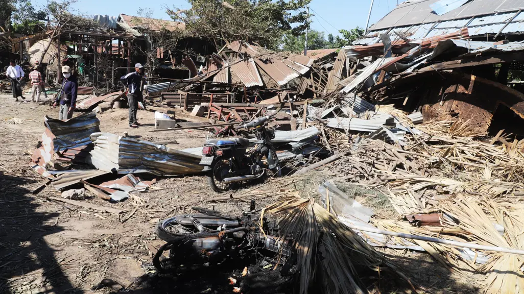 18 killed in central Myanmar airstrike