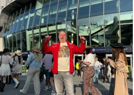 PICS: Inside John Maytham's trip to London for Beyoncé and ICC World ...