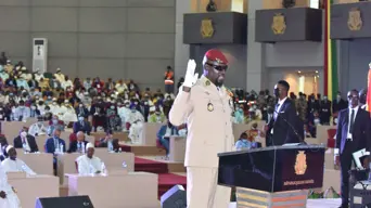 Guinea's Doumbouya to be sworn in as president Jan 17