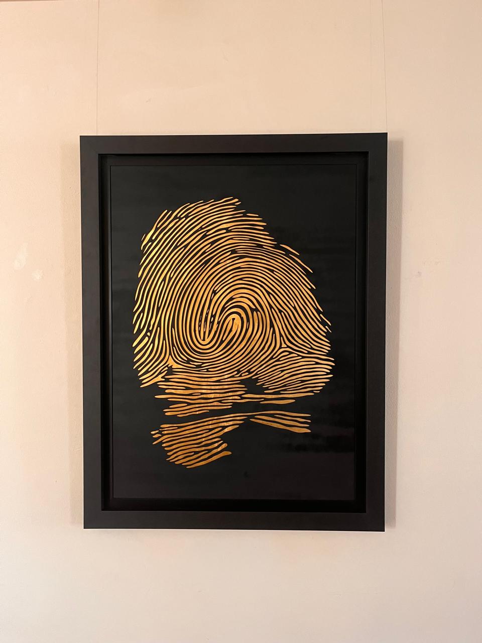 SA artist Johnathan Schultz launches fingerprint art exhibition at ...