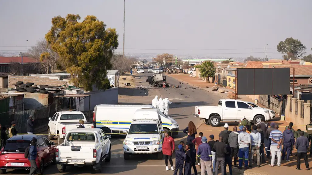Thokoza residents unsure how they'll spend the night after cash van ...