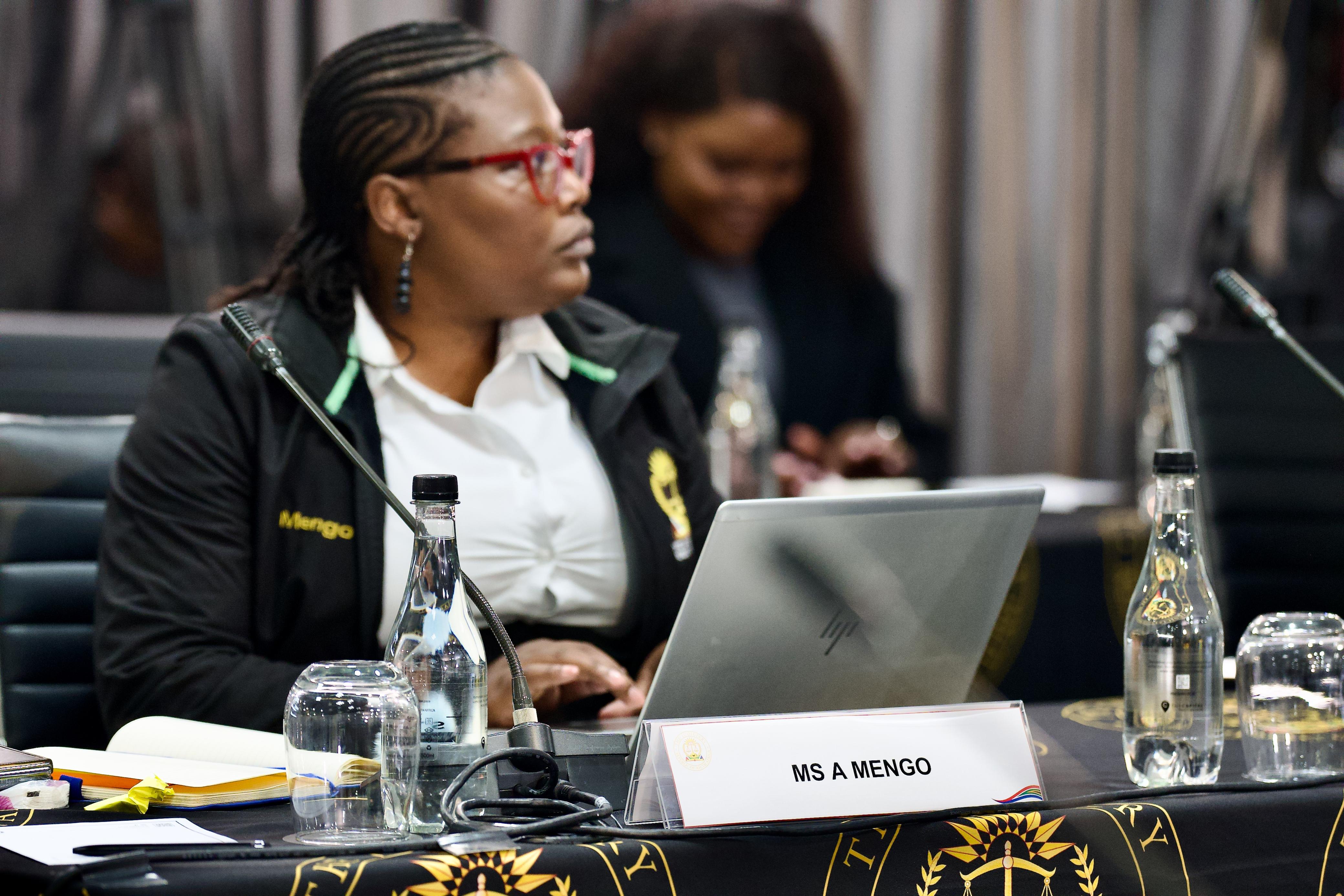 Mbenenge tribunal: Ngoepe deems evidence by third witness prejudicial ...