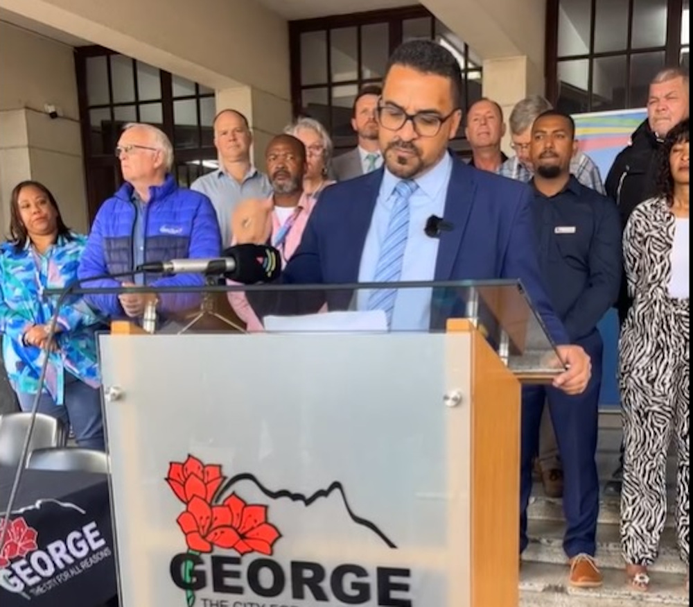 WC DA announces Browen Johnson set to be elected as new George mayor