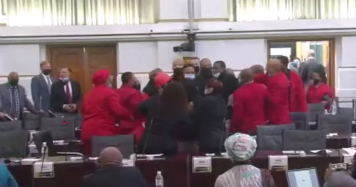 EFF MPs who disrupted Ramaphosa defied Speaker's rulings - Parliament