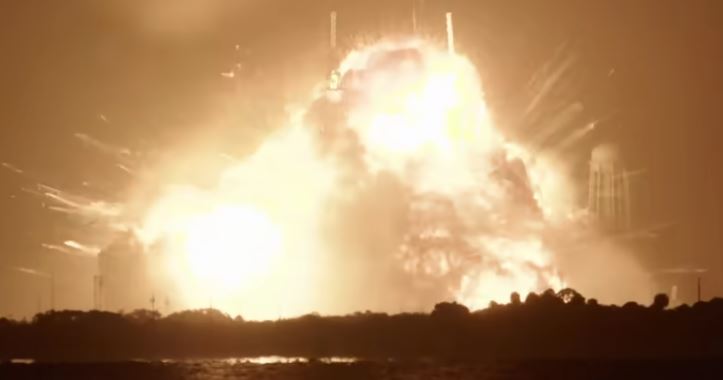WATCH: Jeff Bezos' Blue Origin rocket explodes during test firing