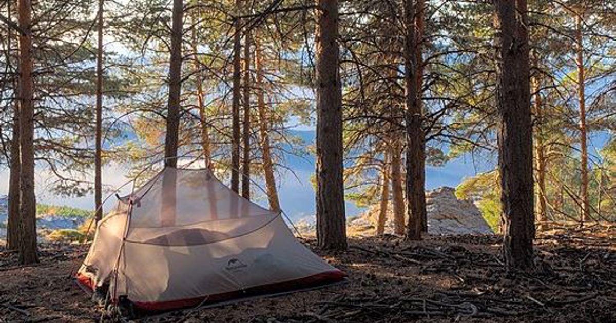 The golden rule of camping is...