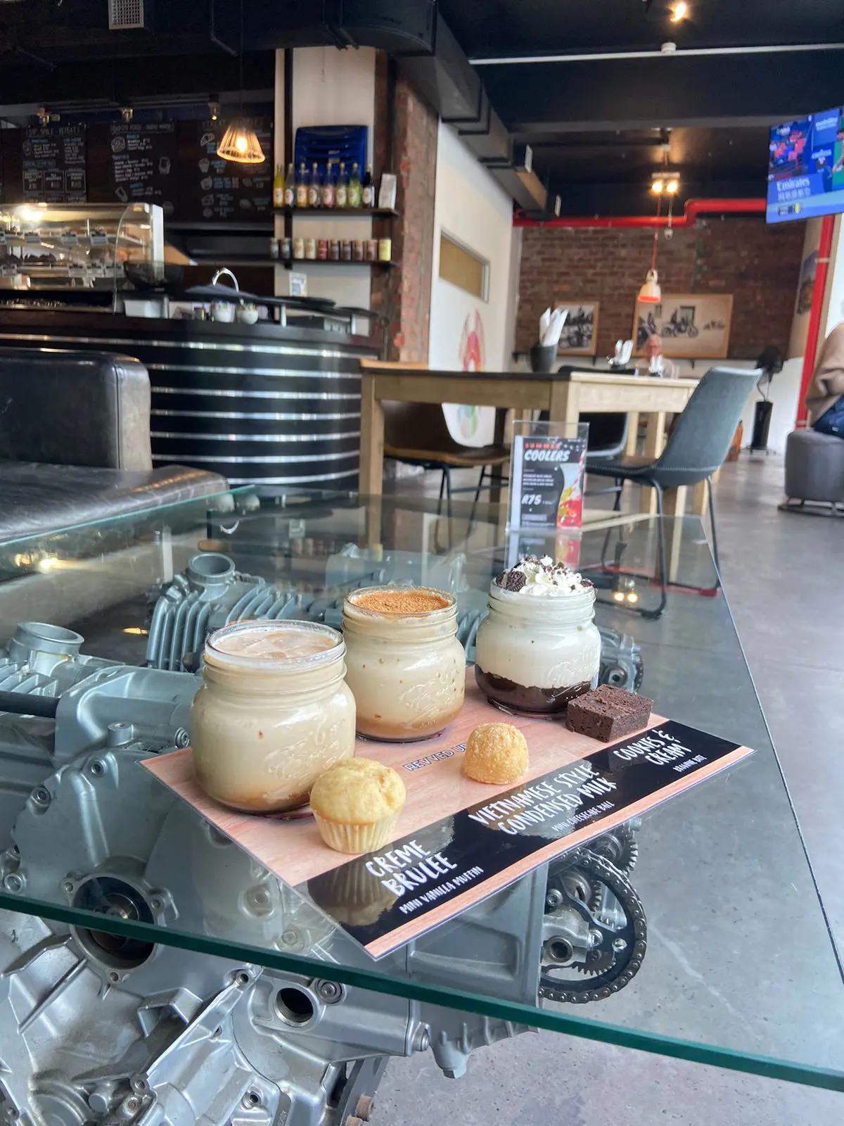 REVIEW: Ute Hermanus tries the R99 Ice Coffee tasting at Revved Up Café