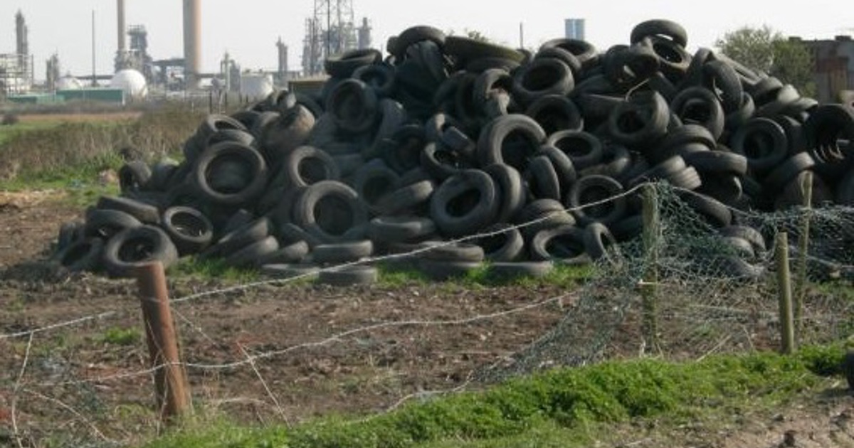 Illegal tyre dumping, burning an environmental and health disaster for ...