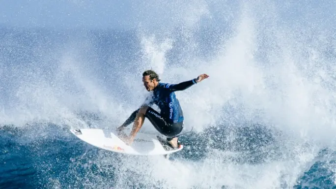 South Africa's Jordy Smith is the number 1 surfer in the world
