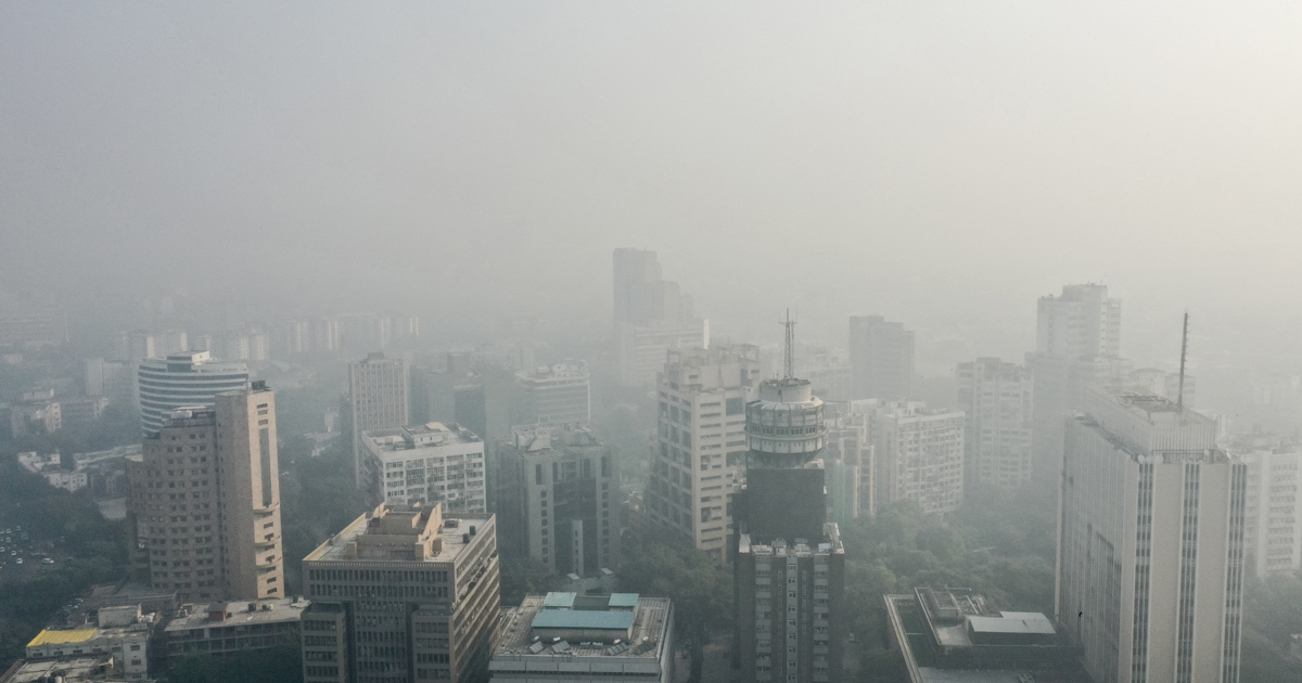 India's capital shuts schools as 'death trap' smog chokes city